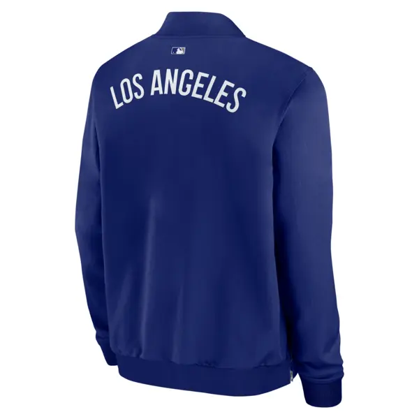 Nike Los Angeles Dodgers X Kaws Mlb Full-zip Bomber Jacket