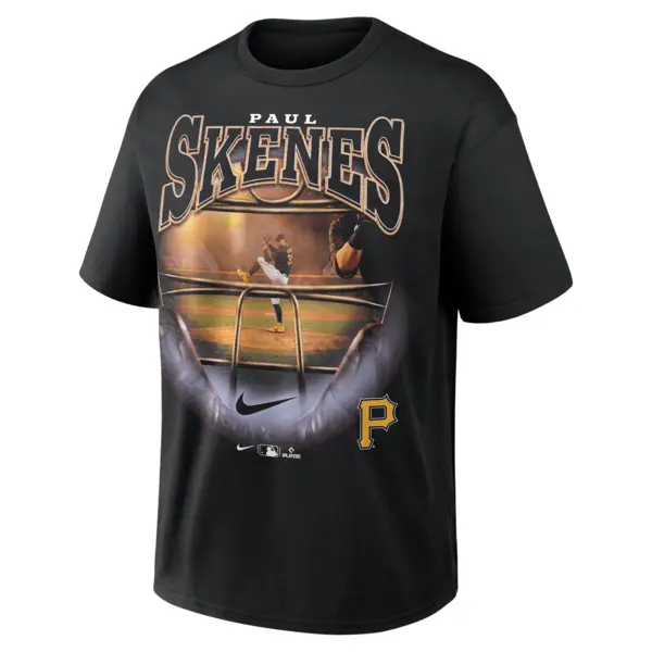Nike Paul Skenes Pittsburgh Pirates Mlb T-shirt - Black