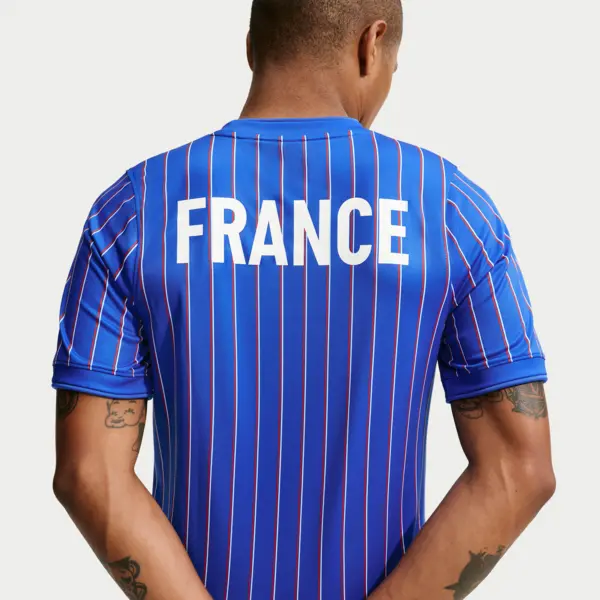 Nike France X Jacquemus Academy Pro Short-Sleeve Soccer Top - Blue