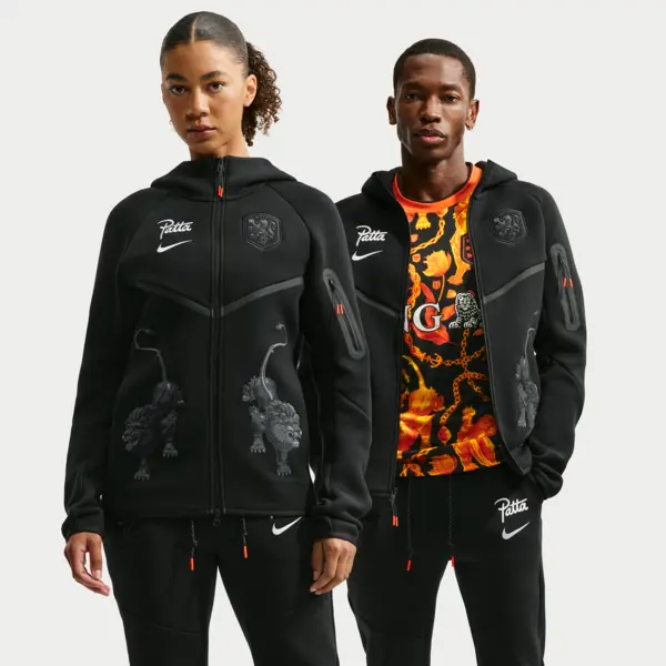 Nike Netherlands X Patta Tech Fleece Full-zip Windrunner Hoodie