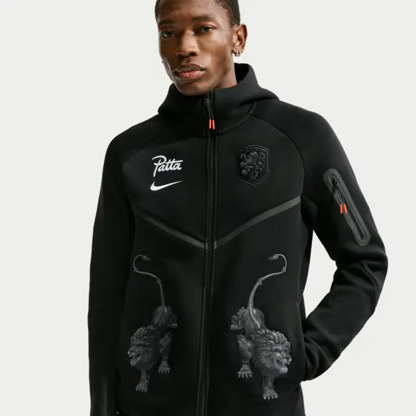 Nike Netherlands X Patta Tech Fleece Full-zip Windrunner Hoodie