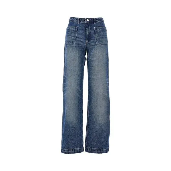 A.p.c. Cotton Denim Jeans With Straight And Relaxed Leg