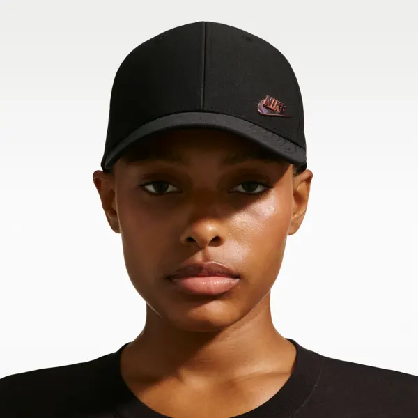 Nike Dri-fit Club Structured Cap With Metal Logo