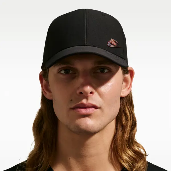 Nike Dri-fit Club Structured Cap With Metal Logo