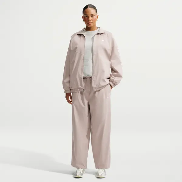 Nike Sportswear Loose High-waisted Track Pants - Brown