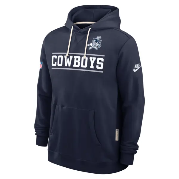 Nike Dallas Cowboys Alt Standard Issue Dri-fit Nfl Pullover Hoodie - Blue