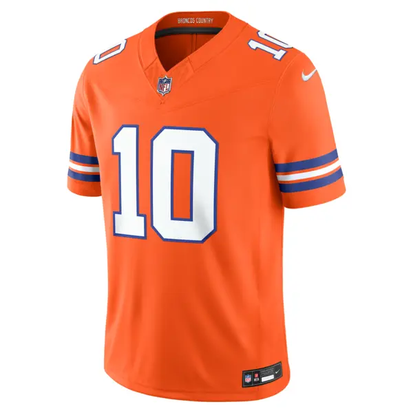 Nike Bo Nix Denver Broncos Nfl Limited Jersey - Orange
