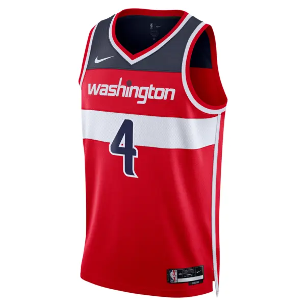 Nike Washington Wizards Icon Edition Dri-fit Nba Swingman Jersey - Red