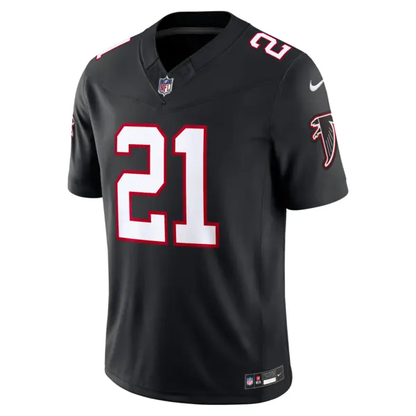 Nike Deion Sanders Atlanta Falcons Retired Limited Dri-fit Nfl Jersey - Black