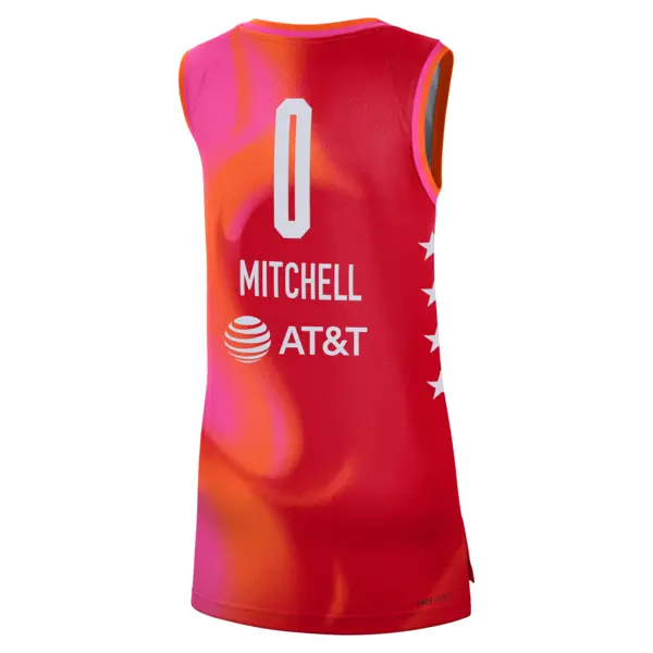 JORDAN Kelsey Mitchell 2026 Wnba All-star Game Victory Jersey - Red