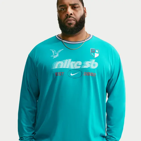 Nike Long-sleeve Midweight Cotton Skate T-shirt