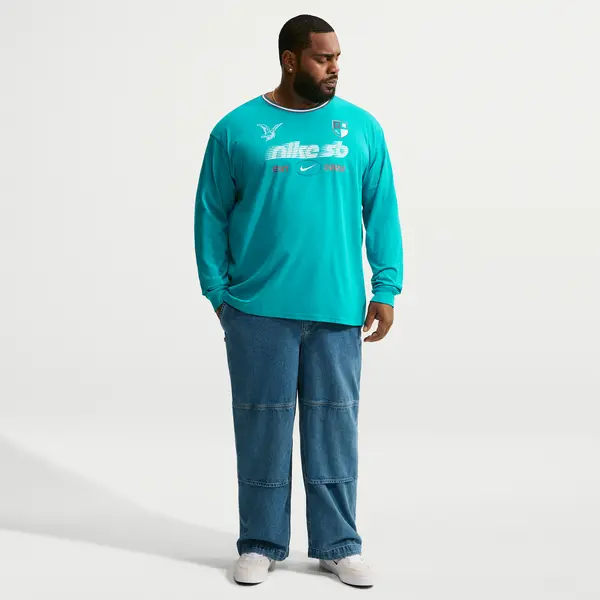 Nike Long-sleeve Midweight Cotton Skate T-shirt