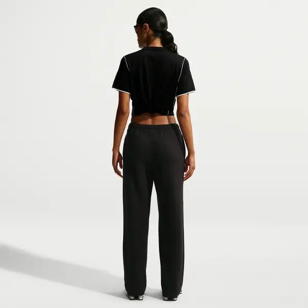 Nike Studio Fleece Lightweight Mid-rise Open-hem Pants