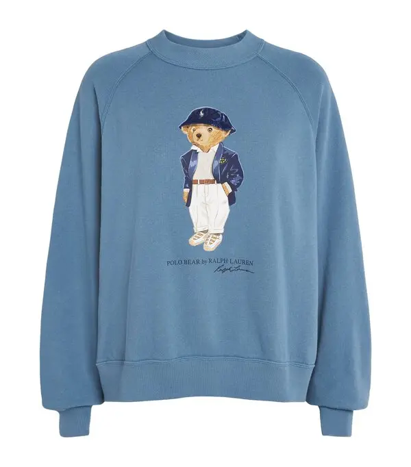 Polo Ralph Lauren Polo Bear Crewneck Sweatshirt - Blue
