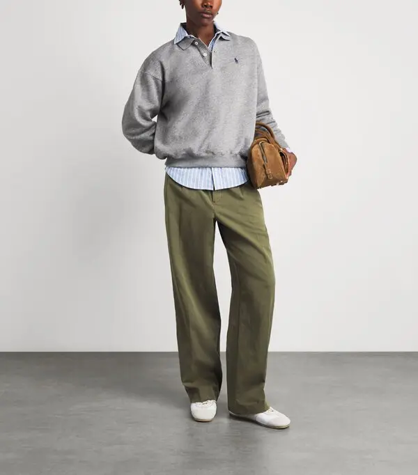 Polo Ralph Lauren Belted Straight Leg Trousers