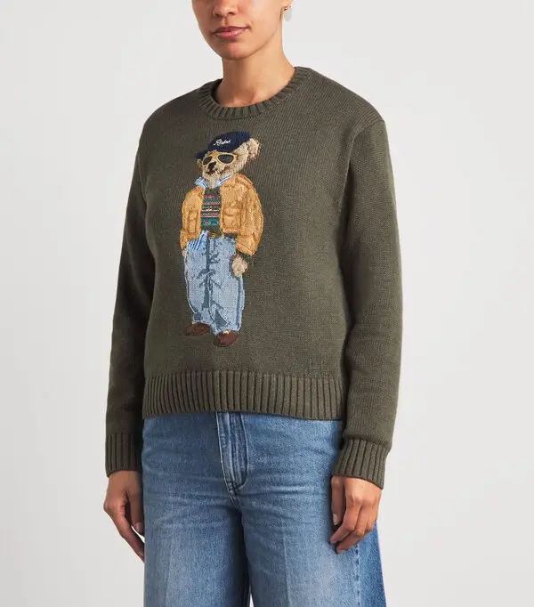 Polo Ralph Lauren Cotton Polo Bear Sweater