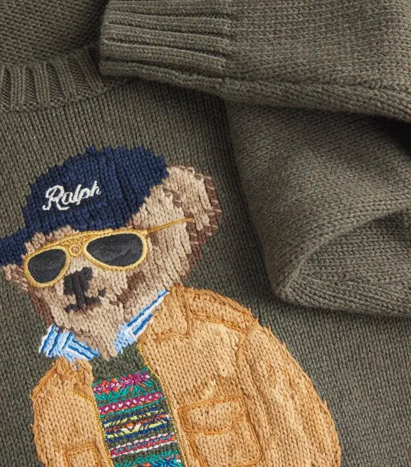 Polo Ralph Lauren Cotton Polo Bear Sweater