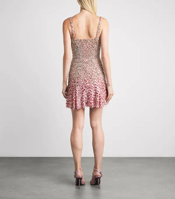 Jenny Packham Embellished Nima Mini Dress