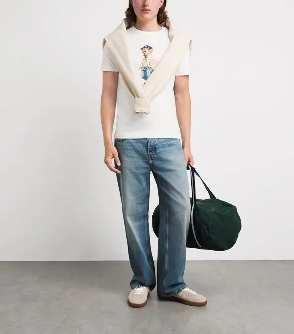 Polo Ralph Lauren Cotton Polo Bear T-shirt - White