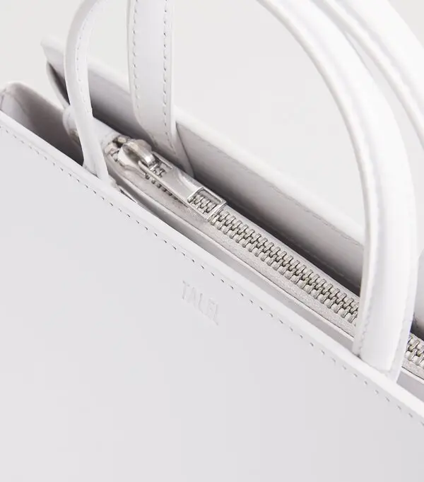 TALEL PARIS Medium Leather V2 Tote Bag