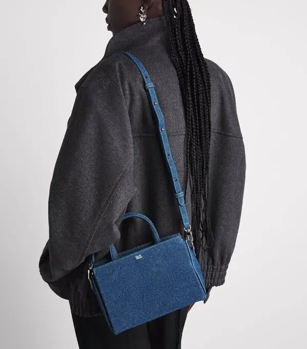 TALEL PARIS Medium Denim V2 Tote Bag