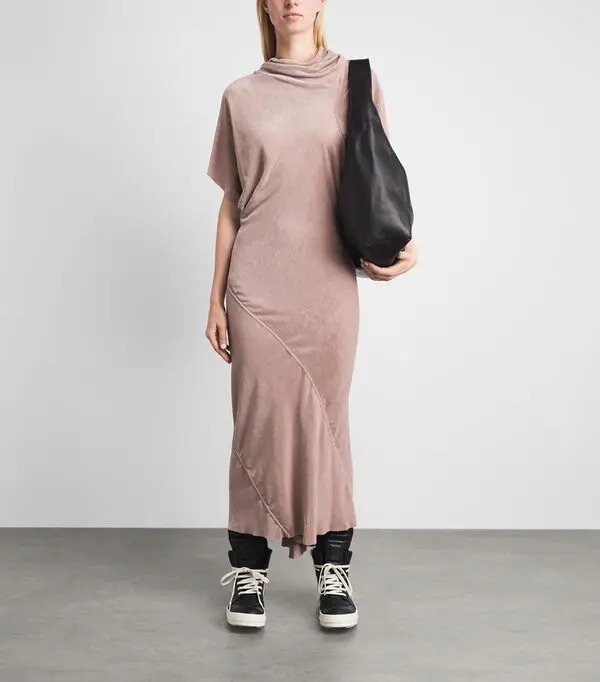Rick Owens Velvet Abito Maxi Dress