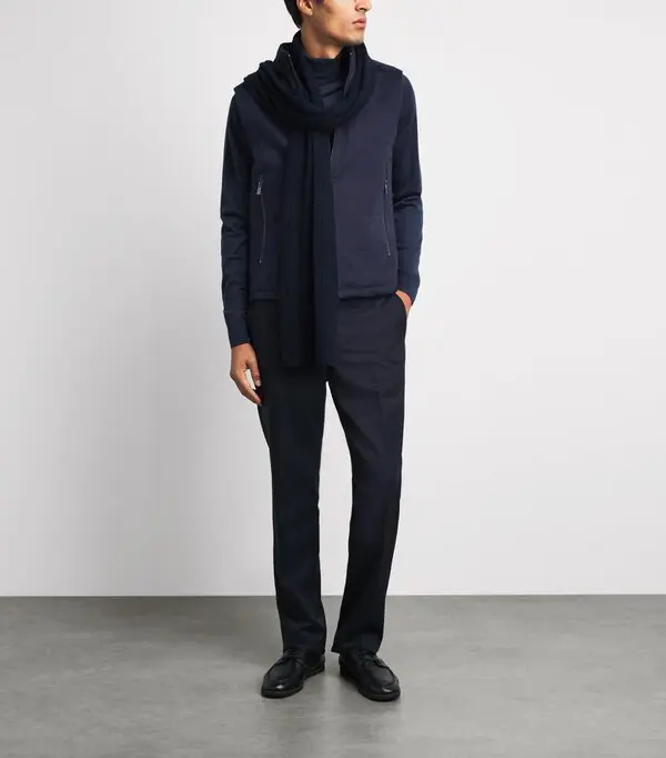 Corneliani Virgin Wool Padded Gilet