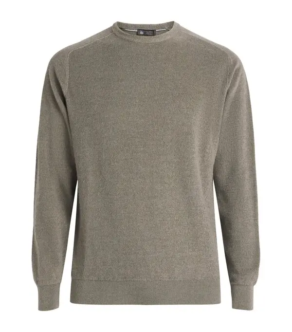 Colombo Cashmere-aloe Crew-neck Sweater