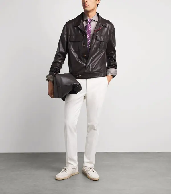 Eton Cotton Patterned Contemporary Fit Shirt