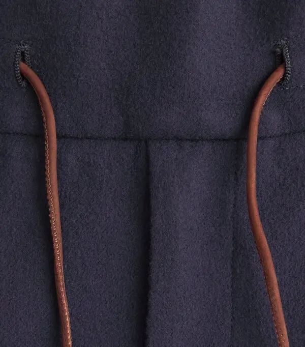 Colombo Wool Drawstring Sweatpants
