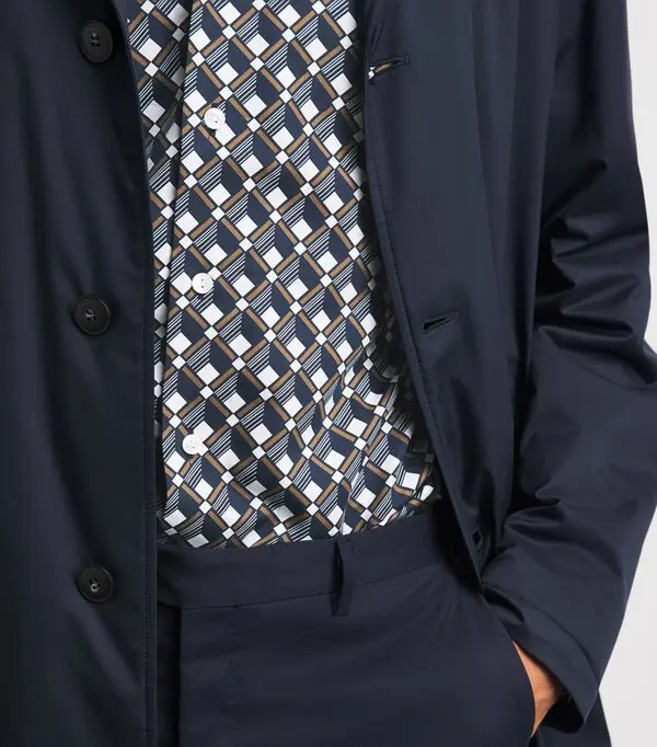 Eton Geometric Print Shirt