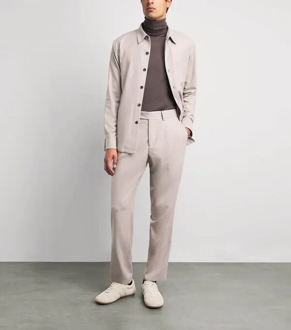 Colombo Wool-blend Overshirt