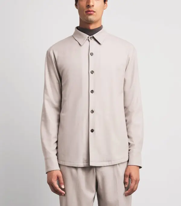 Colombo Wool-blend Overshirt