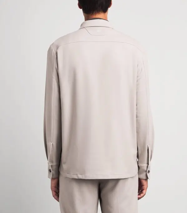 Colombo Wool-blend Overshirt