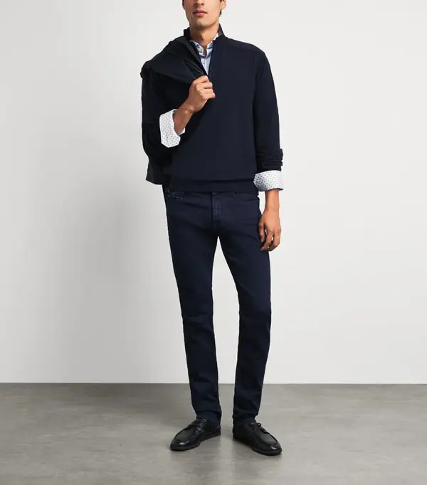 Eton Supima Cotton Check Slim Fit Shirt