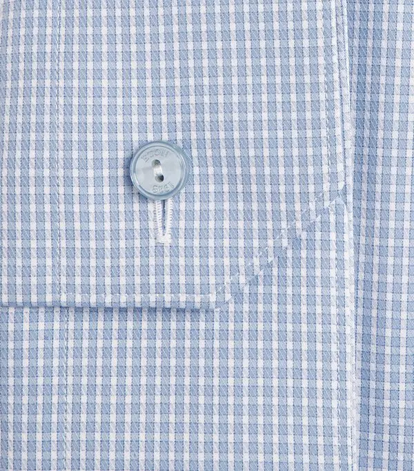 Eton Supima Cotton Check Slim Fit Shirt
