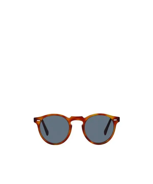 Oliver Spencer Round Frame Sunglasses - Green