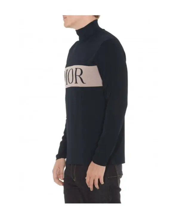 Dior Logo High-neck Pullover