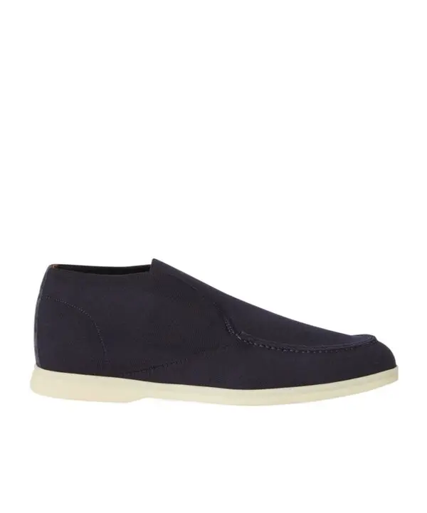 Loro Piana Gok Open Walk Casual Shoes - Navy Blue