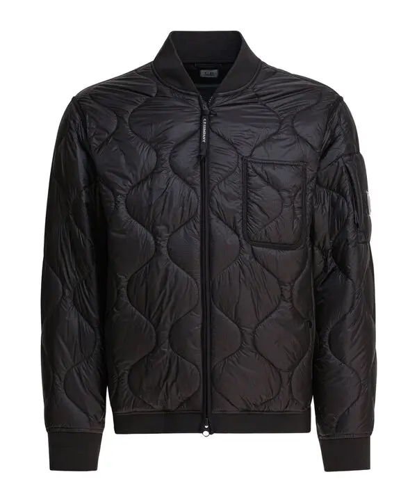 C.P. COMPANY Quilted Bomber Jacket