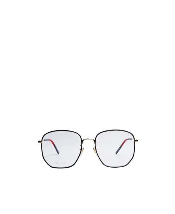 Gucci Square Frame Glasses - White