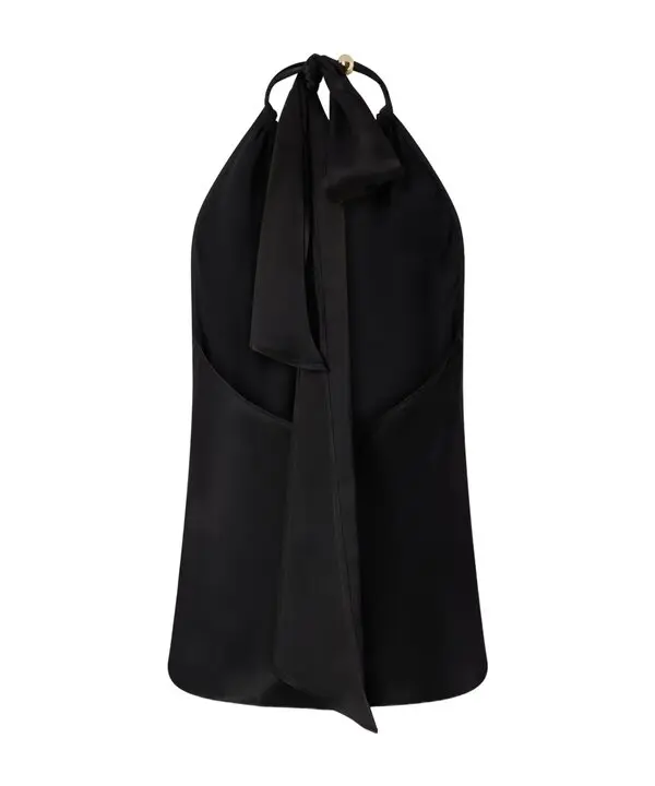Pinko Bow-halter Neck Blouse