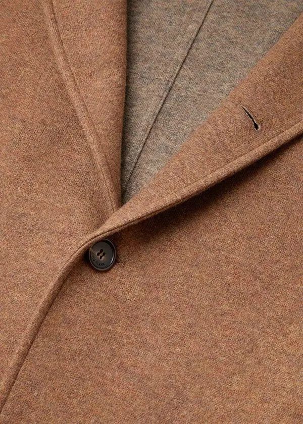 Loro Piana Stand-up Collar Single-breasted Jacket