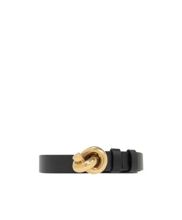 Bottega Veneta Knot Belt - Black