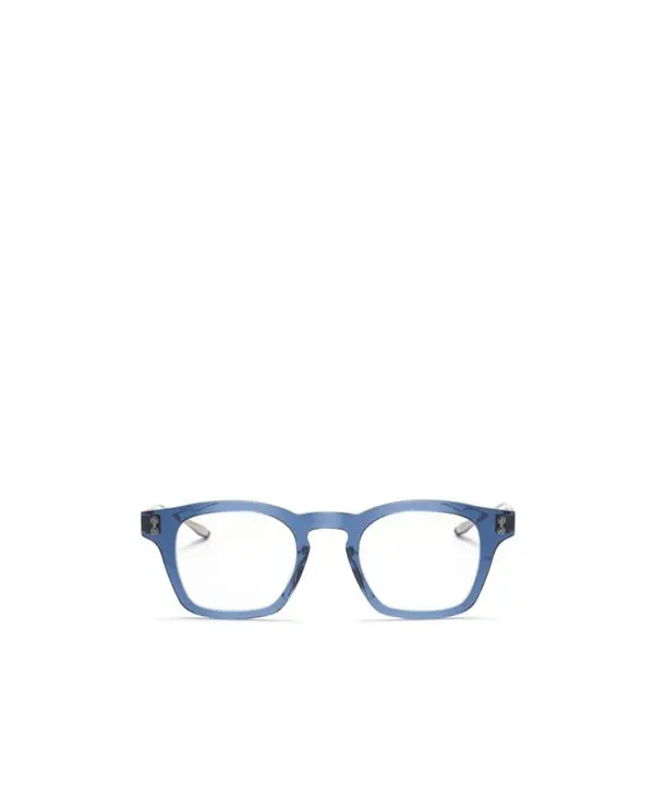 AKONI Geometric Flat Mirror - Blue