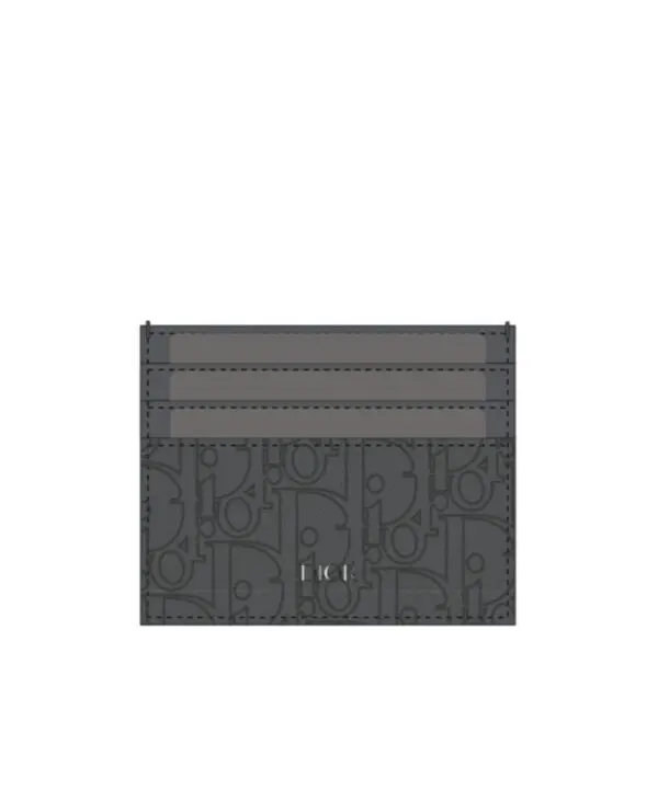 Dior Card Holder - Black
