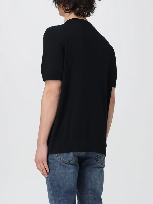 Armani Exchange Crew-neck Fine-knit T-shirt