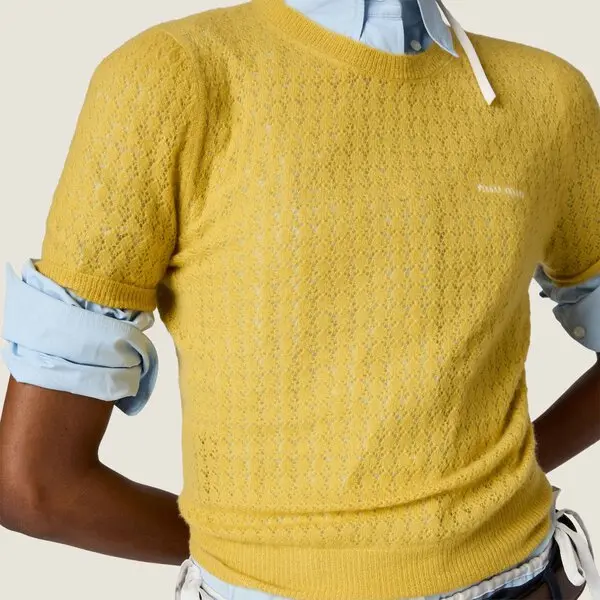 Miu Miu Cashmere And Silk Sweater