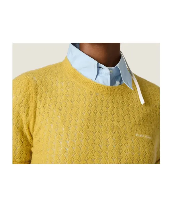 Miu Miu Cashmere And Silk Sweater