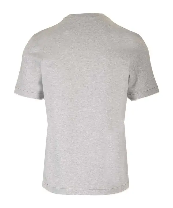 Brunello Cucinelli Logo Embroidered Layered T-shirt